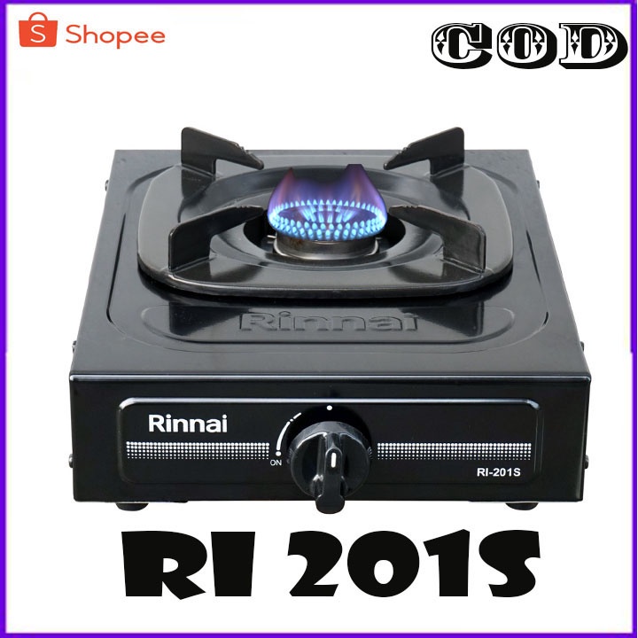 Jual PAKET KOMPOR Rinnai RI-201 S Kompor Gas Stove Teflon 1 Tungku RI ...