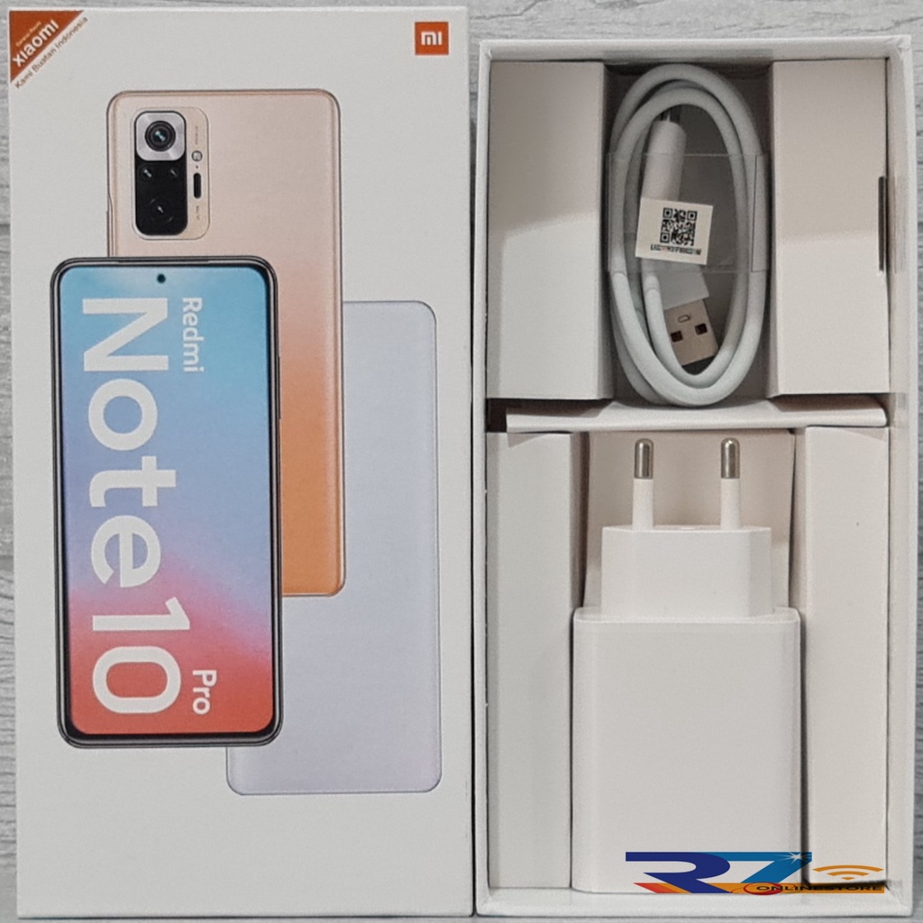 Jual Box/Dus/Kotak Xiaomi Redmi Note 10 Pro (Fullset) | Shopee Indonesia