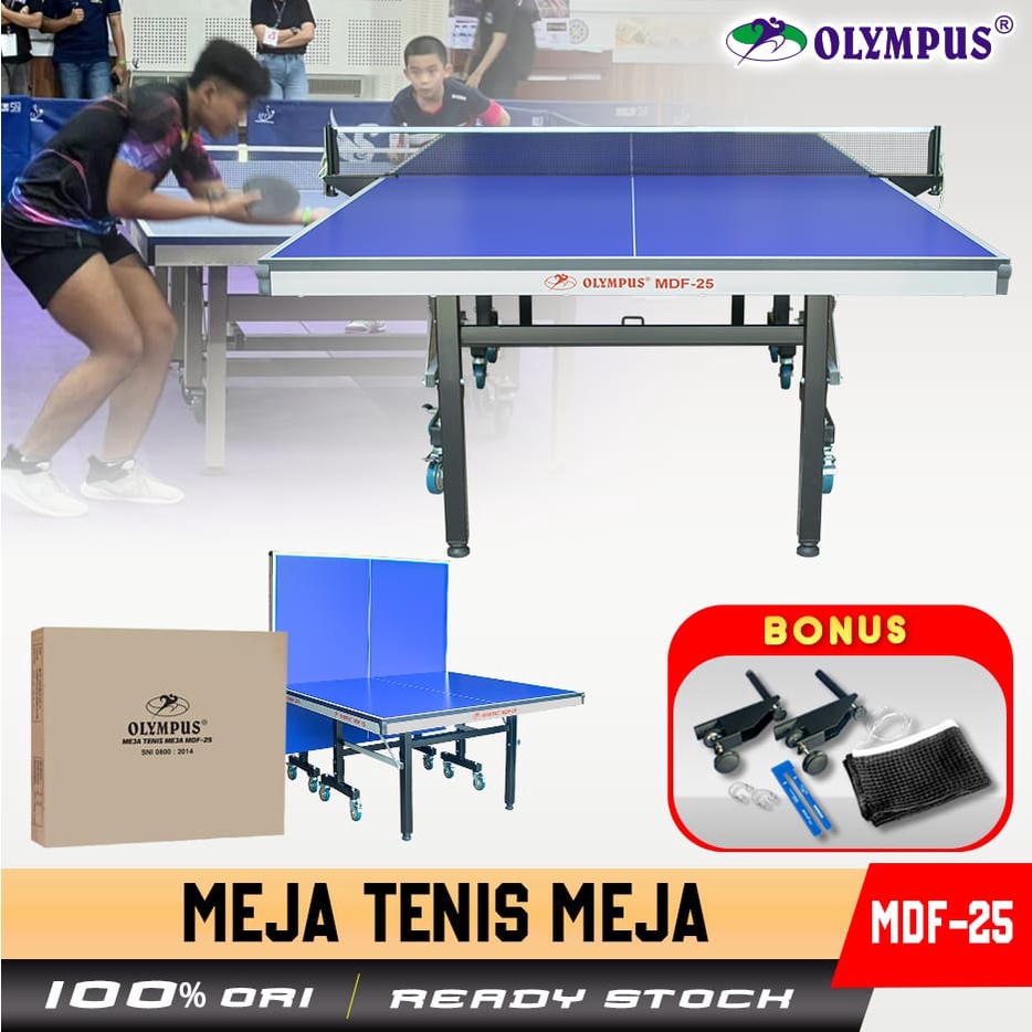 Jual Meja Tenis Meja MDF-25 - OLYMPUS | Shopee Indonesia