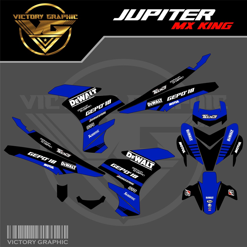 Jual Decal Jupiter MX KING, Decal Jupiter Mx KING 150 FullBody | Shopee ...