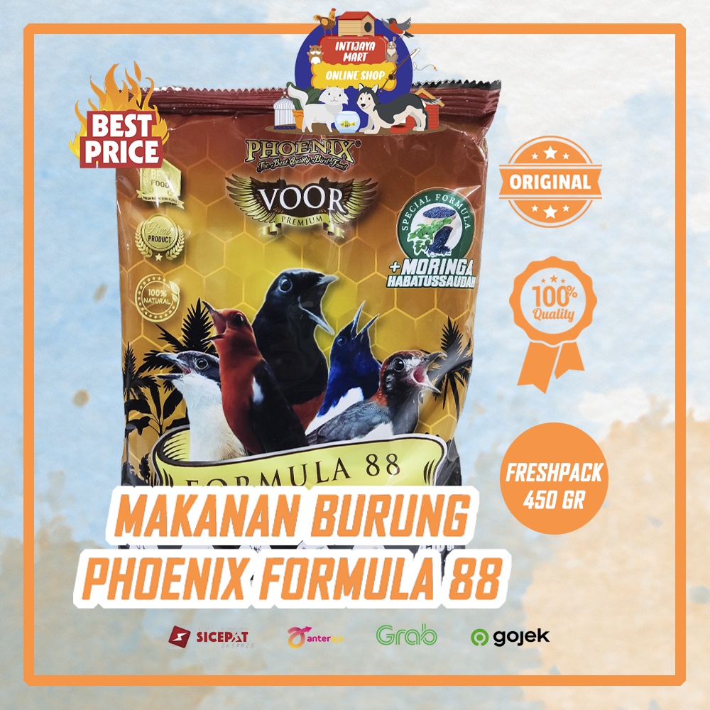 Jual Pakan Burung - Phoenix Formula 88 Meningkatkan - Performa Burung ...