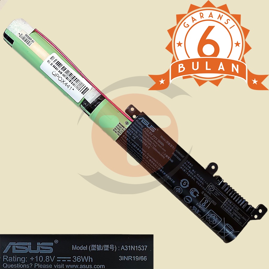 Jual Baterai Untuk Asus X441 X441SA X441U X441UA A31N1537 | Shopee ...