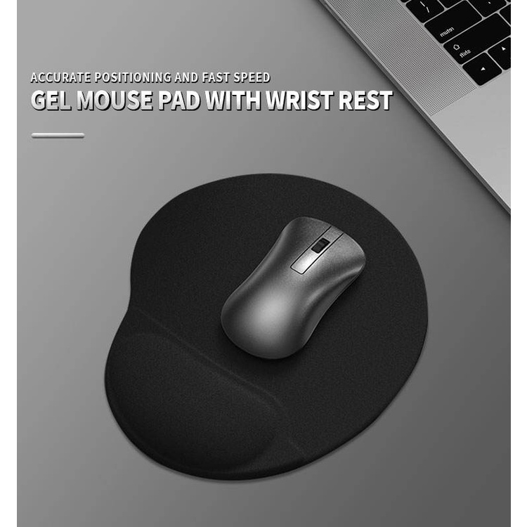 Jual COD Ergonomic Mouse Pad Foam Mousepad Soft Komputer Keyboard ...