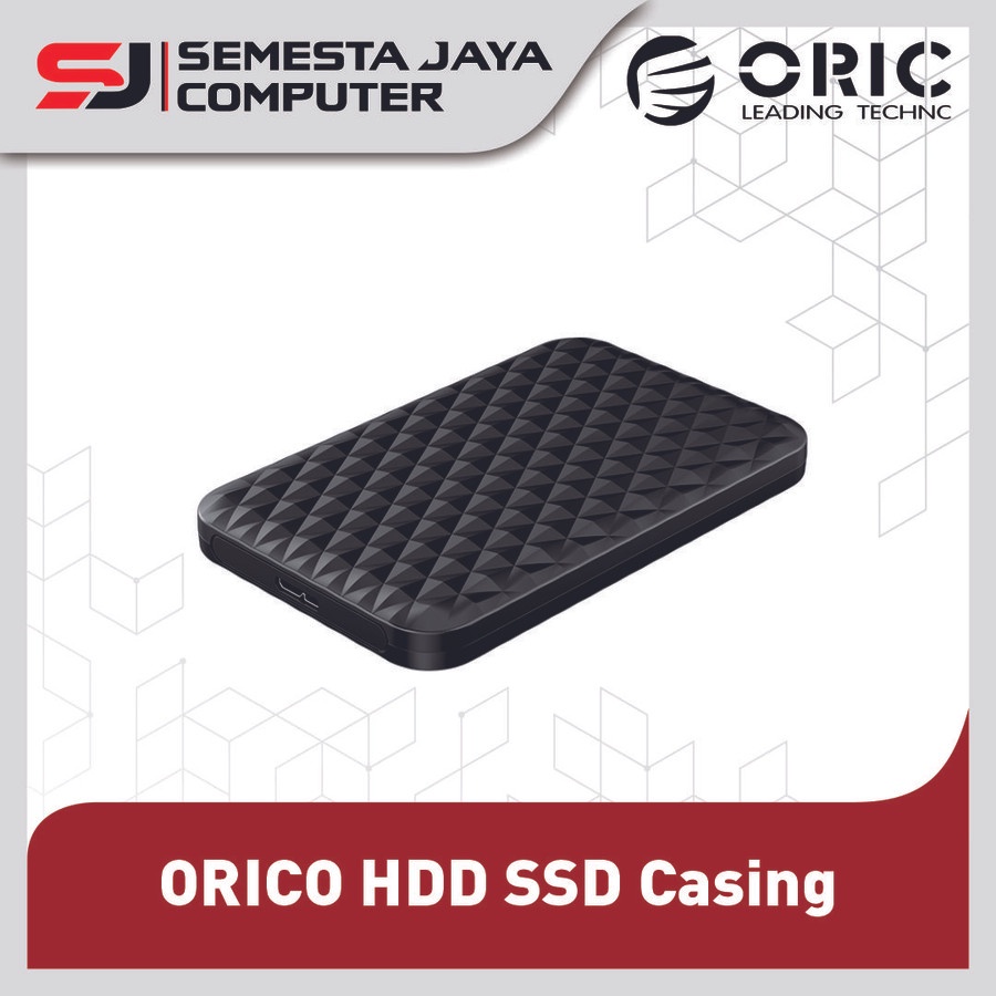 Jual ORICO HDD SSD Casing / Enclosure 2.5" - 2520U3 | Shopee Indonesia