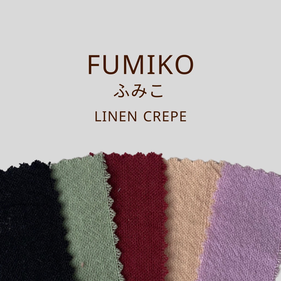 Jual Katalog Fumiko Linen Crepe | Shopee Indonesia
