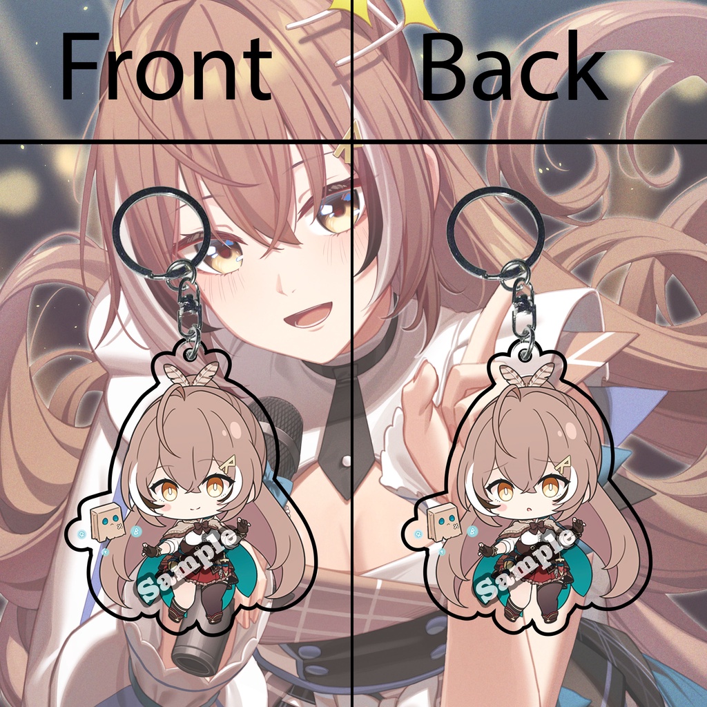 Jual Gantungan Kunci Vtuber Hololive Council Nanashi Mumei BB 01 ...