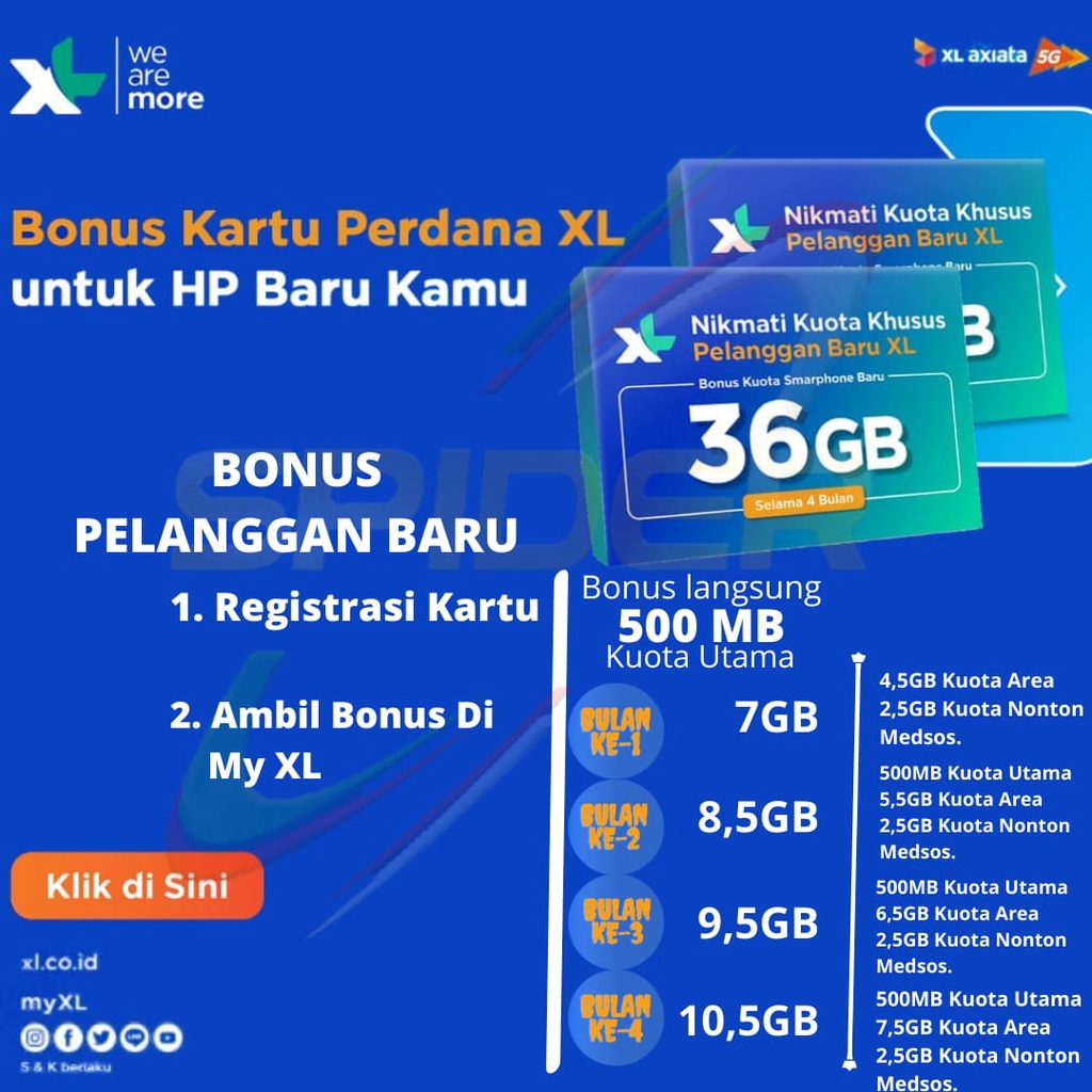 Jual KARTU PERDANA XL AXIATA NEW SEGEL EXP COVER MARET 2025 | Shopee ...