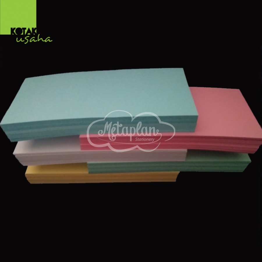 Jual Kartu Metaplan Bentuk Kotak Persegi (250 lembar 5 warna) | Shopee ...