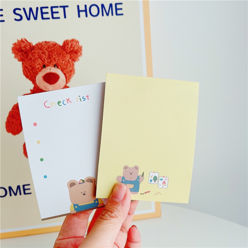 Jual GEOMI Gomeol Note Memo Pad Sticky Notes Korean Aesthetic Korea ...