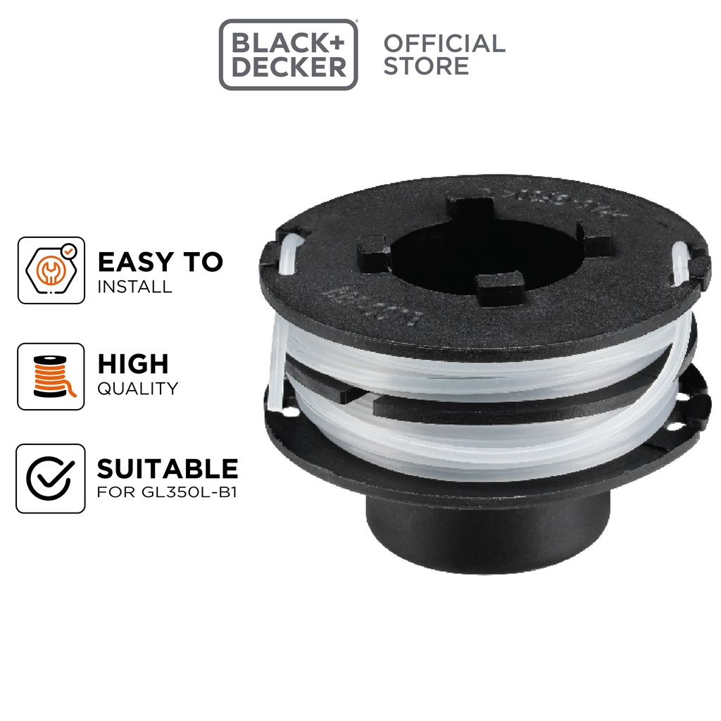Jual Black+Decker Nylon Spool & Line / Mata Senar untuk GL350L-B1 ...