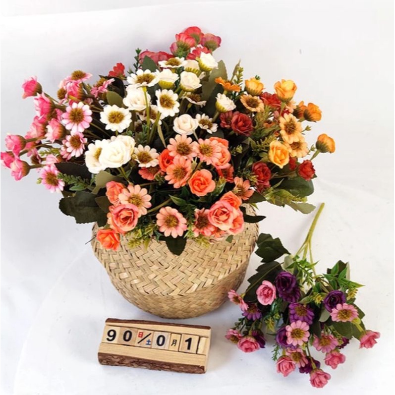 Jual Bunnga Matahari Mawar Bunga Artificial Bunga Plastik Bunga Imitasi ...