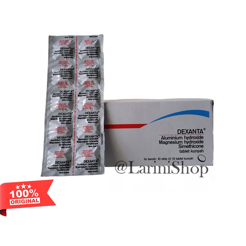 Jual DEXANTA TABLET 10 TABLET (HARGA PER BOX) MENGATASI GANGGUAN ...