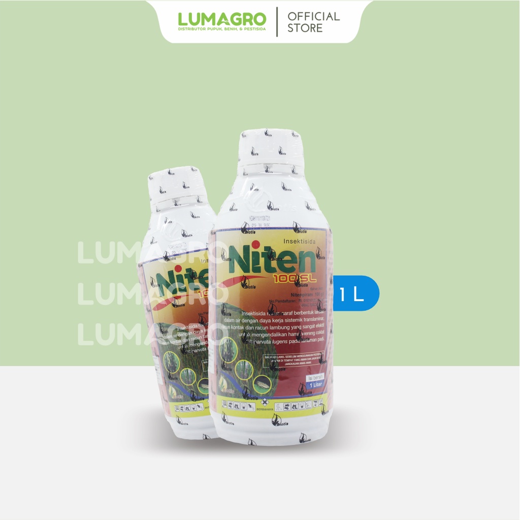 Jual Insektisida Niten 100SL 1L Nitenpyram Pengendali Hama Kutu Kebul ...