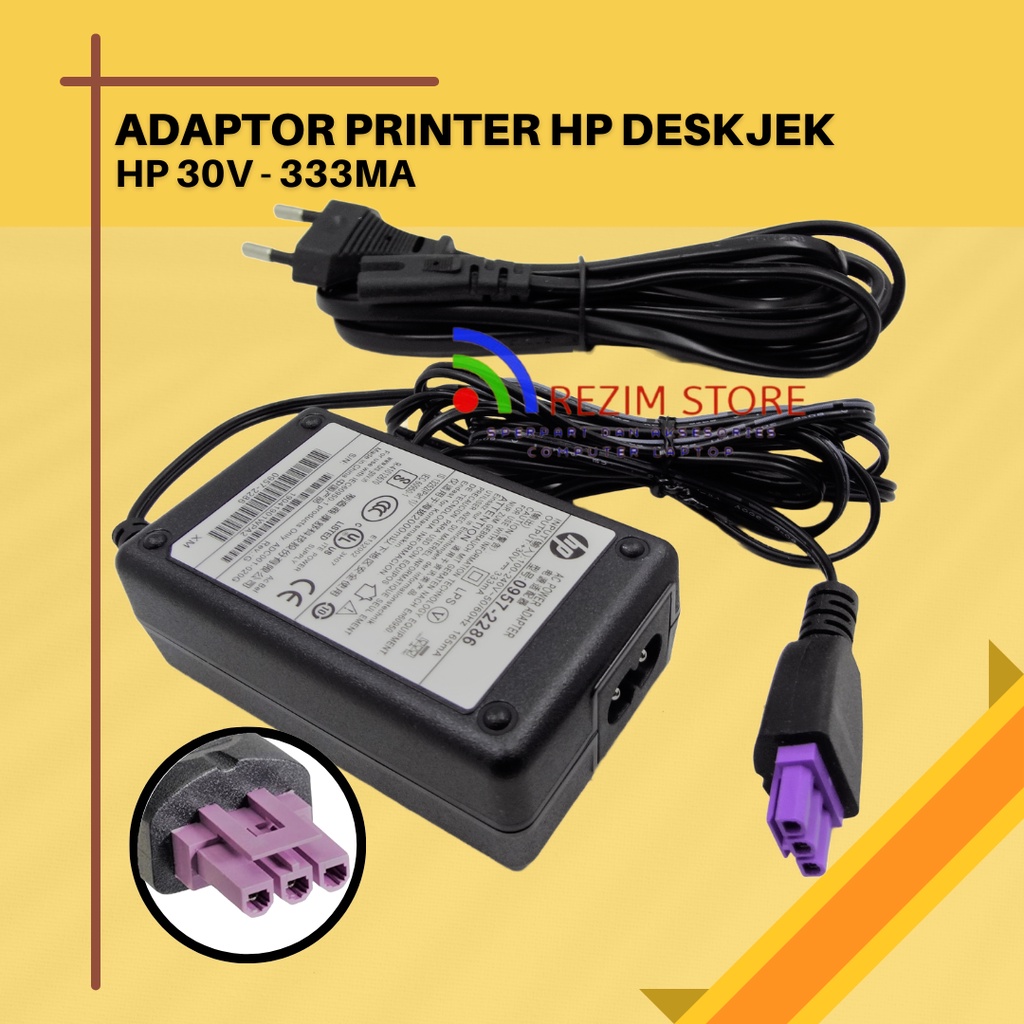 Jual AC Power Adaptor Printer Hp deskjet 30V 333mAH 1000 1050 2050 2060 ...