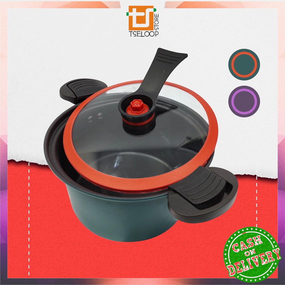 Jual OFM-C800 Panci Presto 3.5L Anti Lengket / Panci Teflon Totipotent Pot Pressure Cooker ...