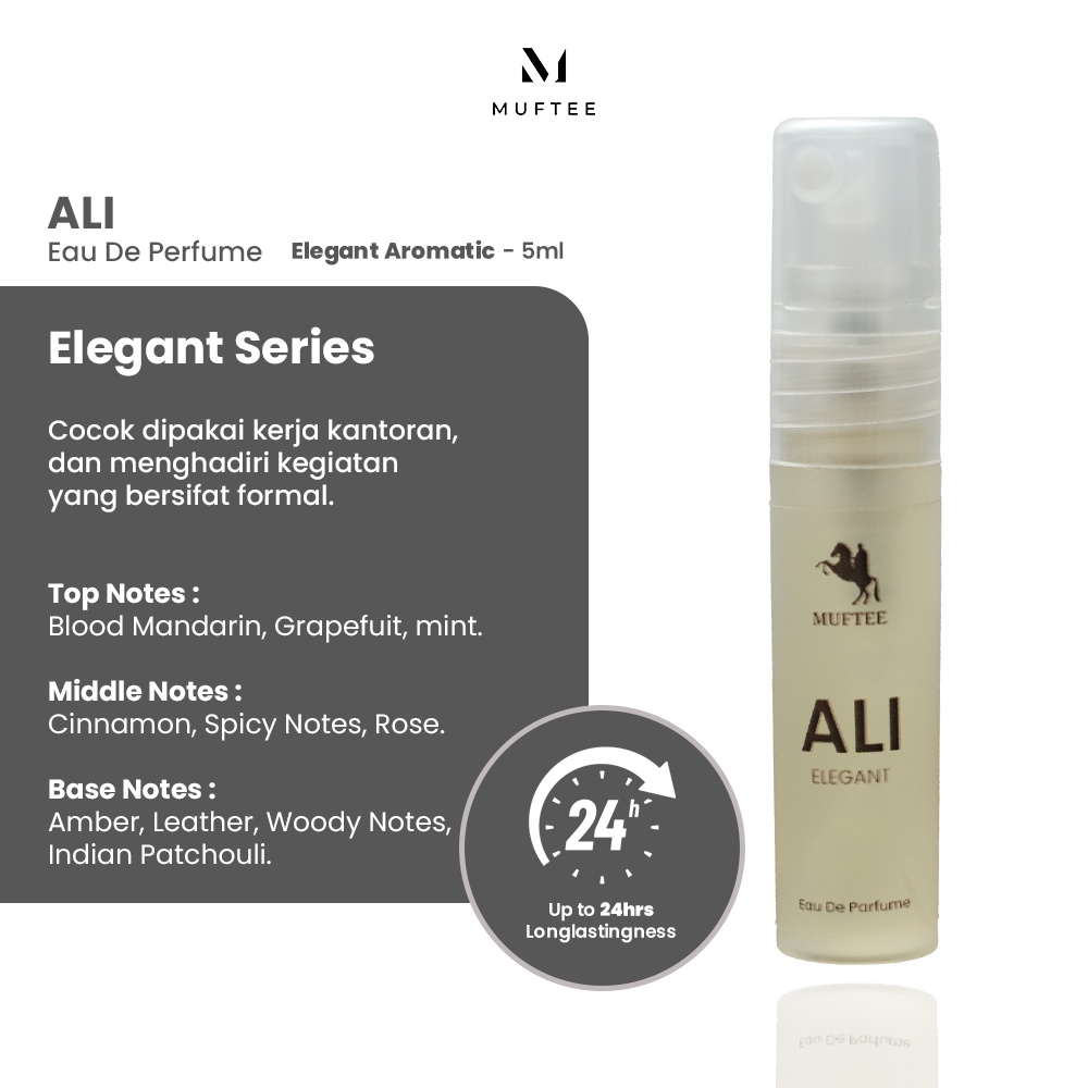 Jual Muftee Ali Eau de Perfume Elegant Aromatic Pria 5ml Blood Mandarin ...