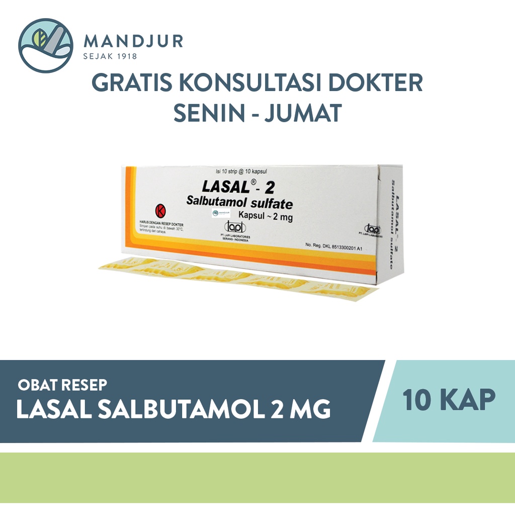 Jual Lasal 2 Mg 10 Kapsul | Shopee Indonesia
