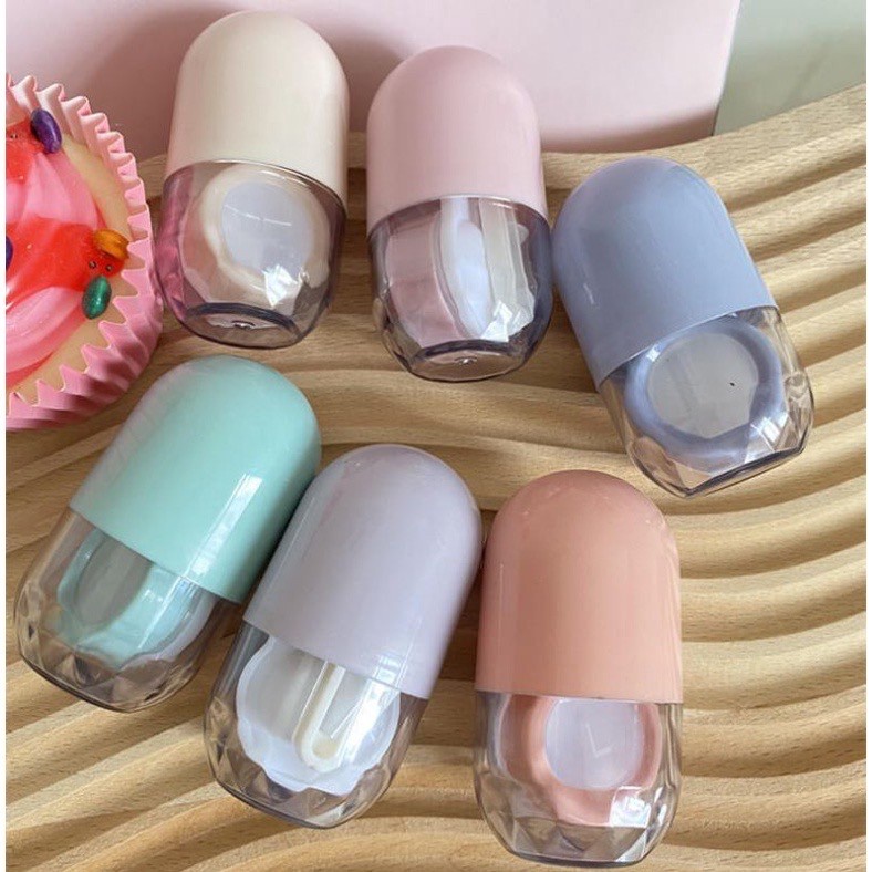 Jual Tempat softlens / Kotak softlens model kapsul silinder | Shopee ...