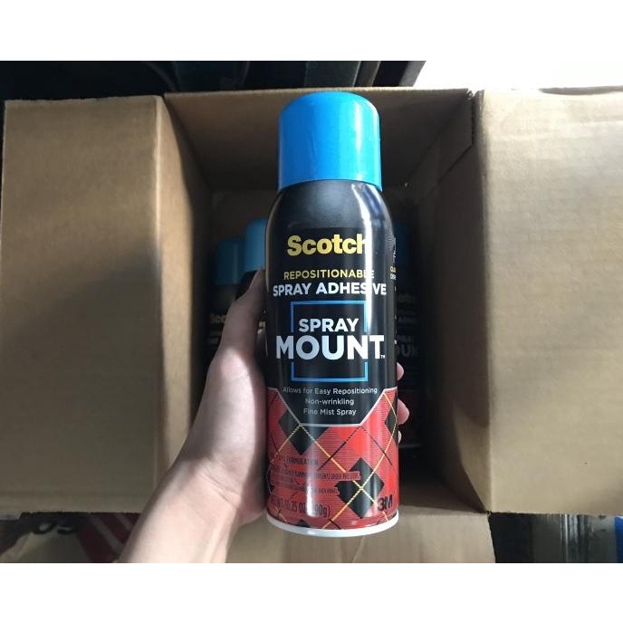 Jual Lem Semprot 3M Scotch Spray Mount Repositionable Adhesive | Shopee ...