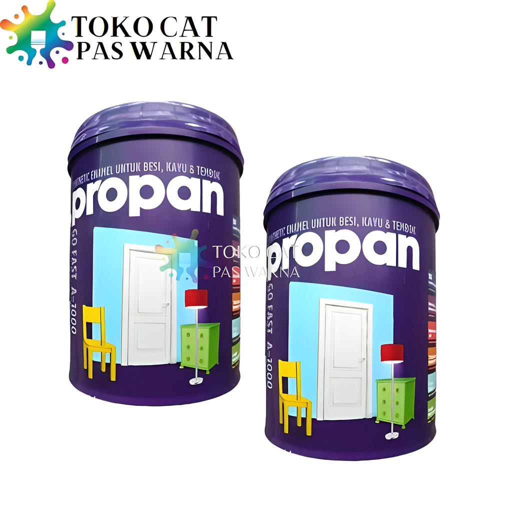Jual Cat Kayu Besi Dan Tembok PROPAN GO FAST A-1000 Waterbased 0,9 ...