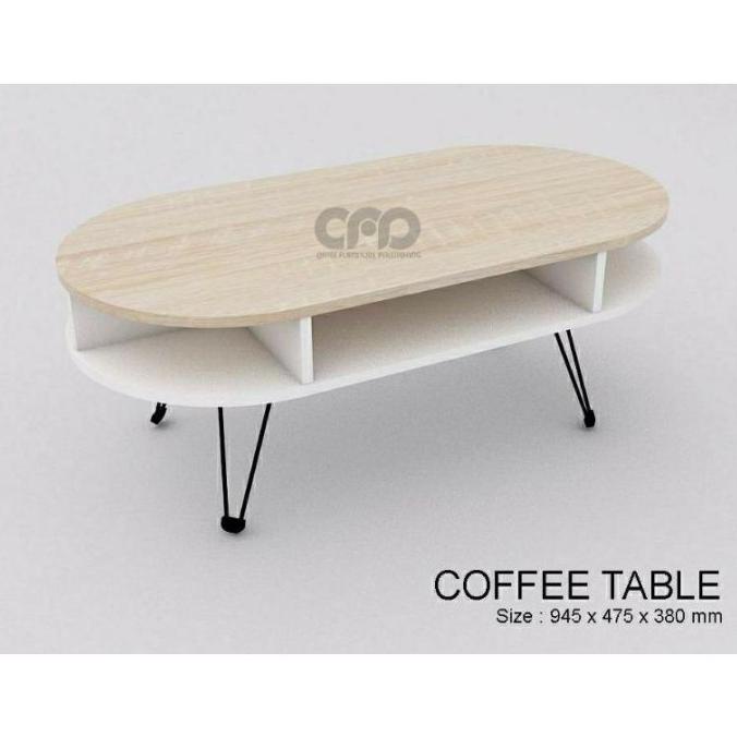 Jual MEJA TAMU TERBARU MEJA TAMU JASMINE CT 278 OVAL MEJA SOFA COFFEE ...