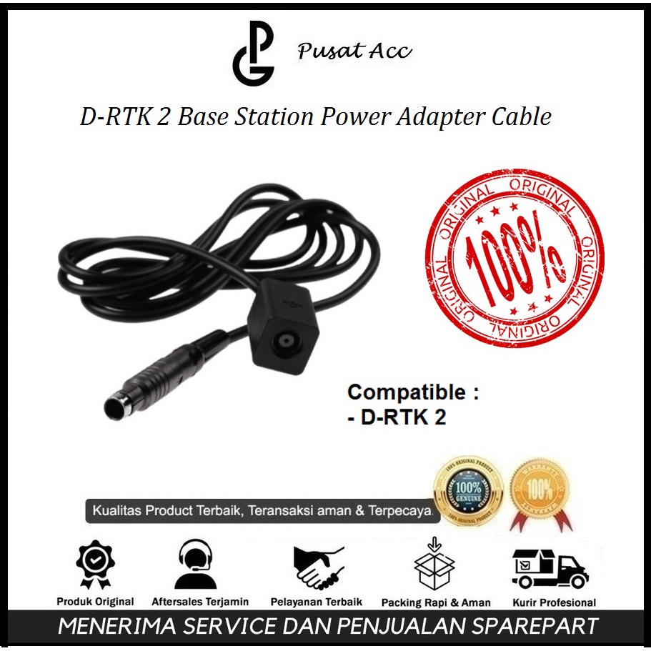 Jual Dji D-RTK 2 Base Station Power Adapter Cable | Shopee Indonesia