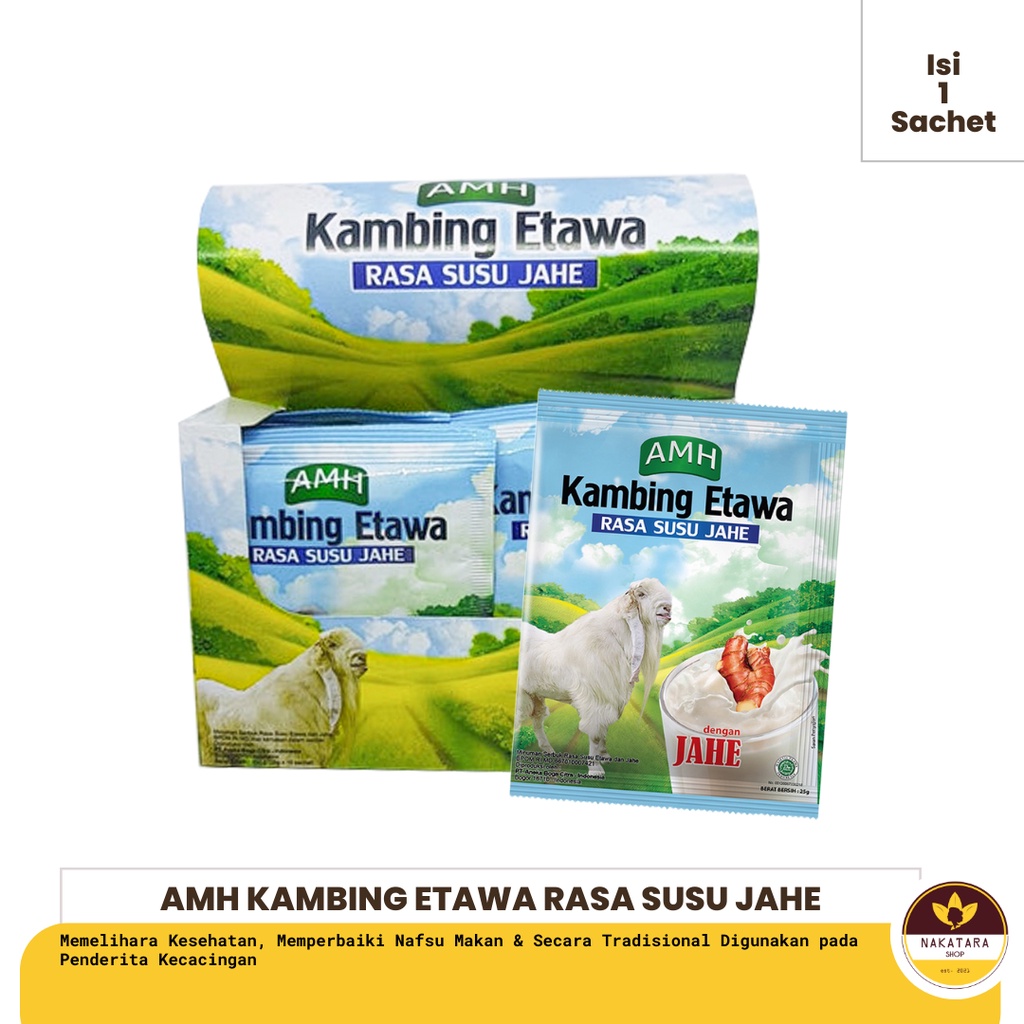 Jual AMH KAMBING ETAWA RASA SUSU JAHE ECERAN SACHETAN | Shopee Indonesia
