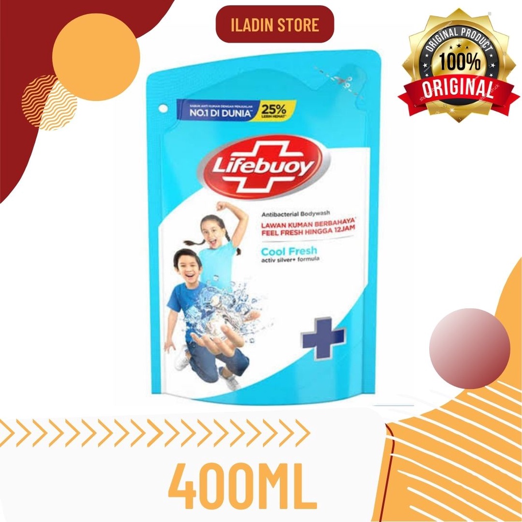 Jual Lifebuoy sabun cair Cool fresh refill 400ml | Shopee Indonesia