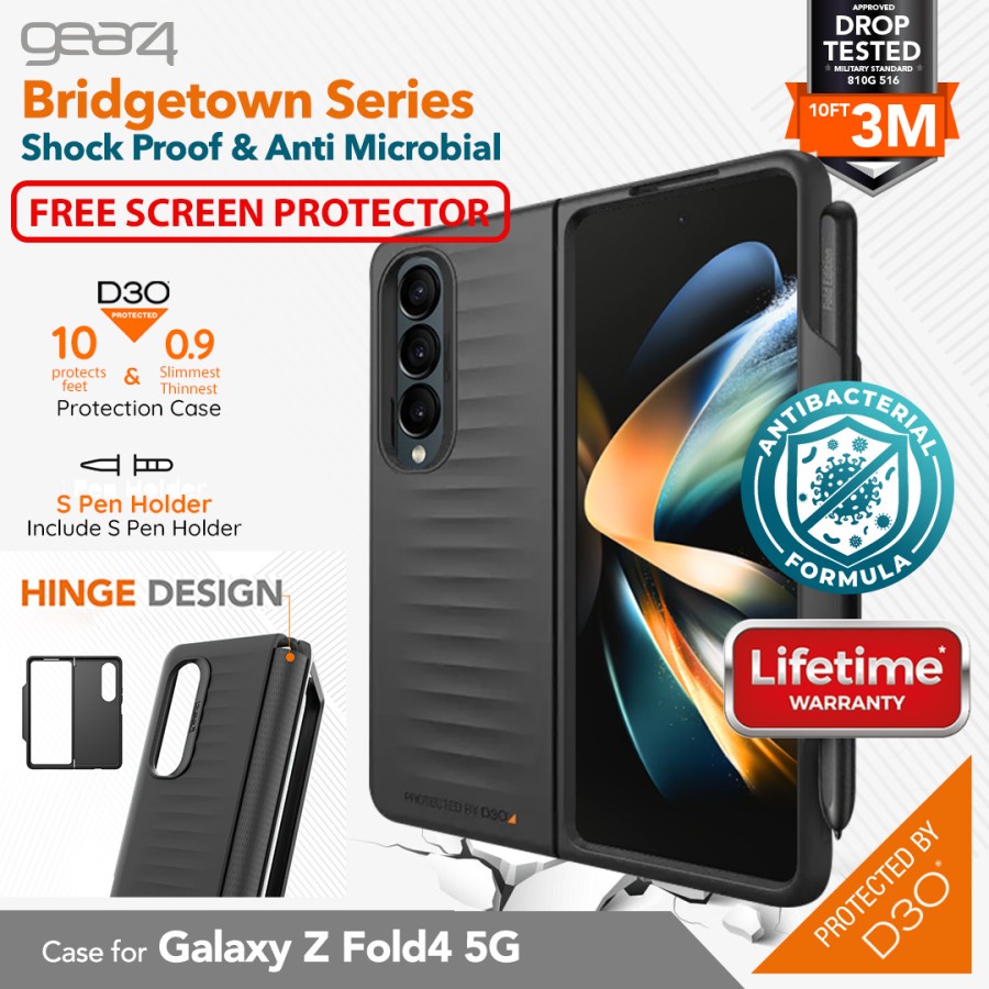 Jual [D3O Protection] Original ZAGG Gear4 Bridgetown Case Samsung ...