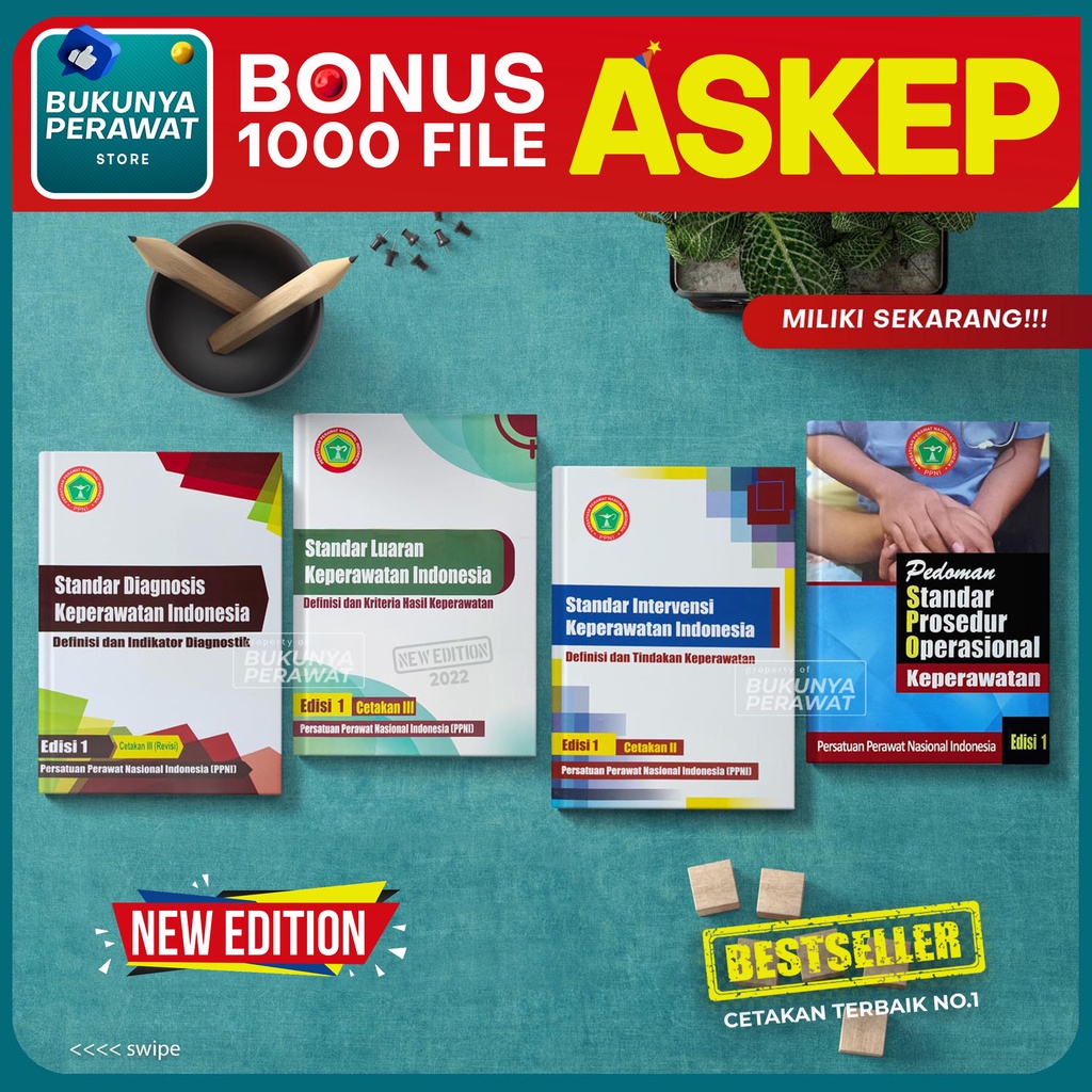Jual (Best seller) PAKET BUKU 4S SDKI SIKI SLKI SPO PPNI Edisi Terbaru 2022 | Shopee Indonesia