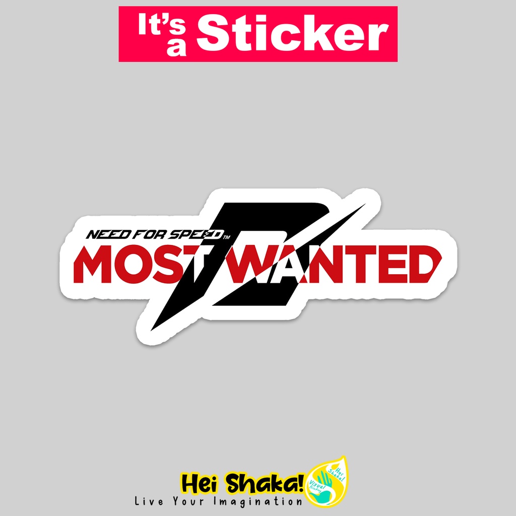 Jual Stiker Need For Speed Most Wanted 2012 Sticker Gamer Tempelan ...