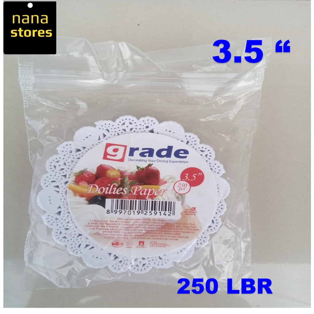 Jual Doilies Paper 3,5", Doilis Paper, Doiles Paper, Doyley 3,5 ...