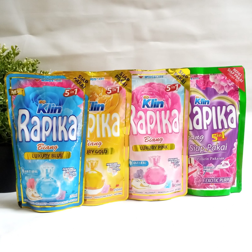 Jual So Klin Rapika Biang 5 in 1 Pouch 250ml | Shopee Indonesia