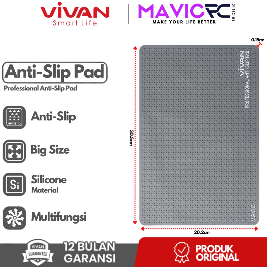 Jual VIVAN VQJ03 Anti-Slip Pad Professional Alas Handphone Silicone ...