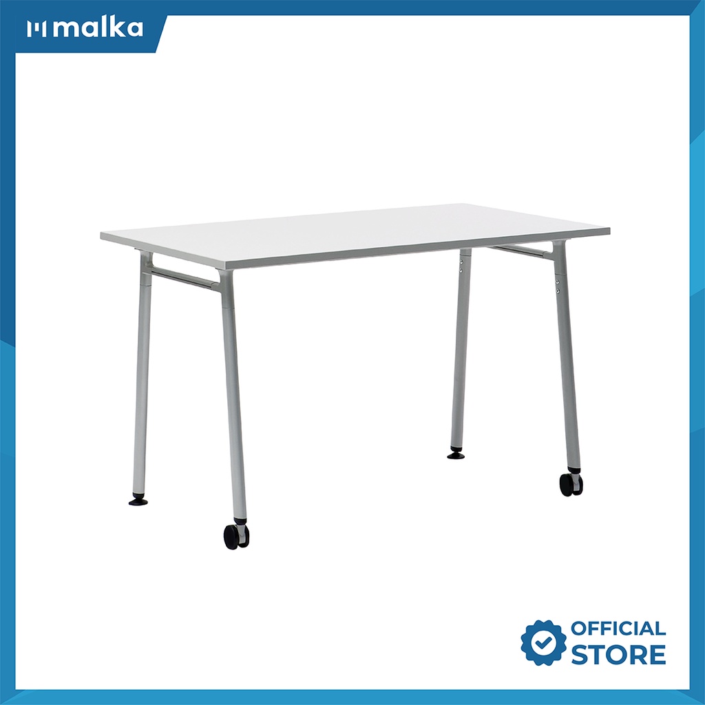 Jual Meja Training Firm T1 Desk dengan tambahan roda | Shopee Indonesia