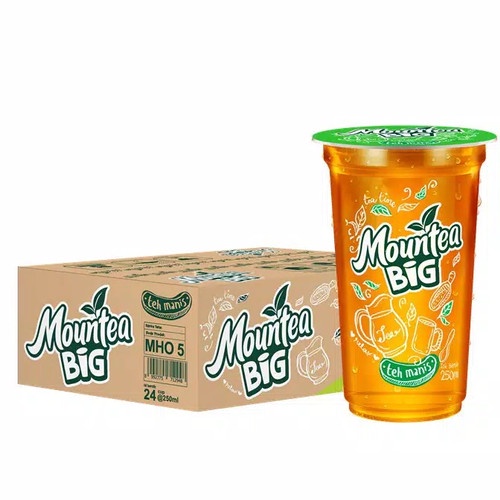 Jual Mountea Big 250 ML (24 Cup) | Shopee Indonesia