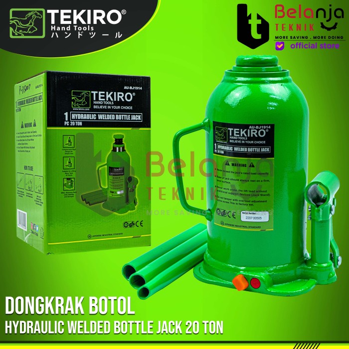 Jual Tekiro Dongkrak Botol 20 Ton Hidraulic Jack 20Ton | Shopee Indonesia