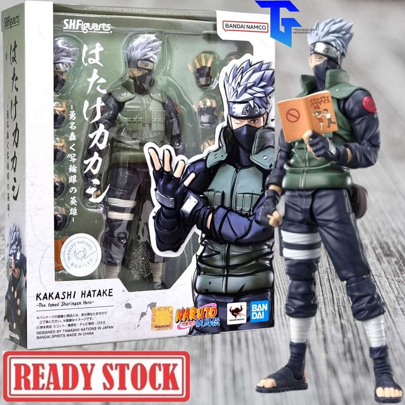 Jual Bandai SHF Naruto Shippuden - Kakashi Hatake - The Famed Sharingan ...