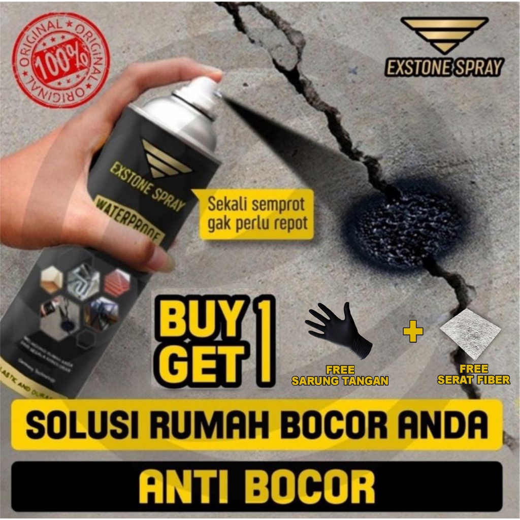 Jual EXSTONE SEALENT SPRAY - SEALENT ATAP ANTI BOCOR - Buy 1 Get 1 ...
