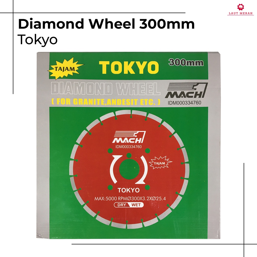 Jual Mata potong beton keramik granit 12inch / diamond wheel Tokyo 12 ...