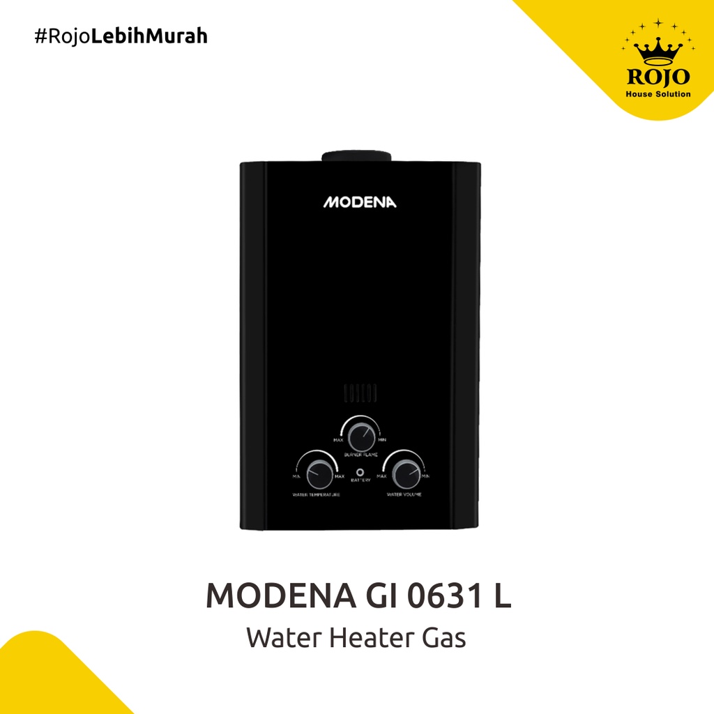 Jual Modena GI 0631 L Water Heater Gas | Shopee Indonesia