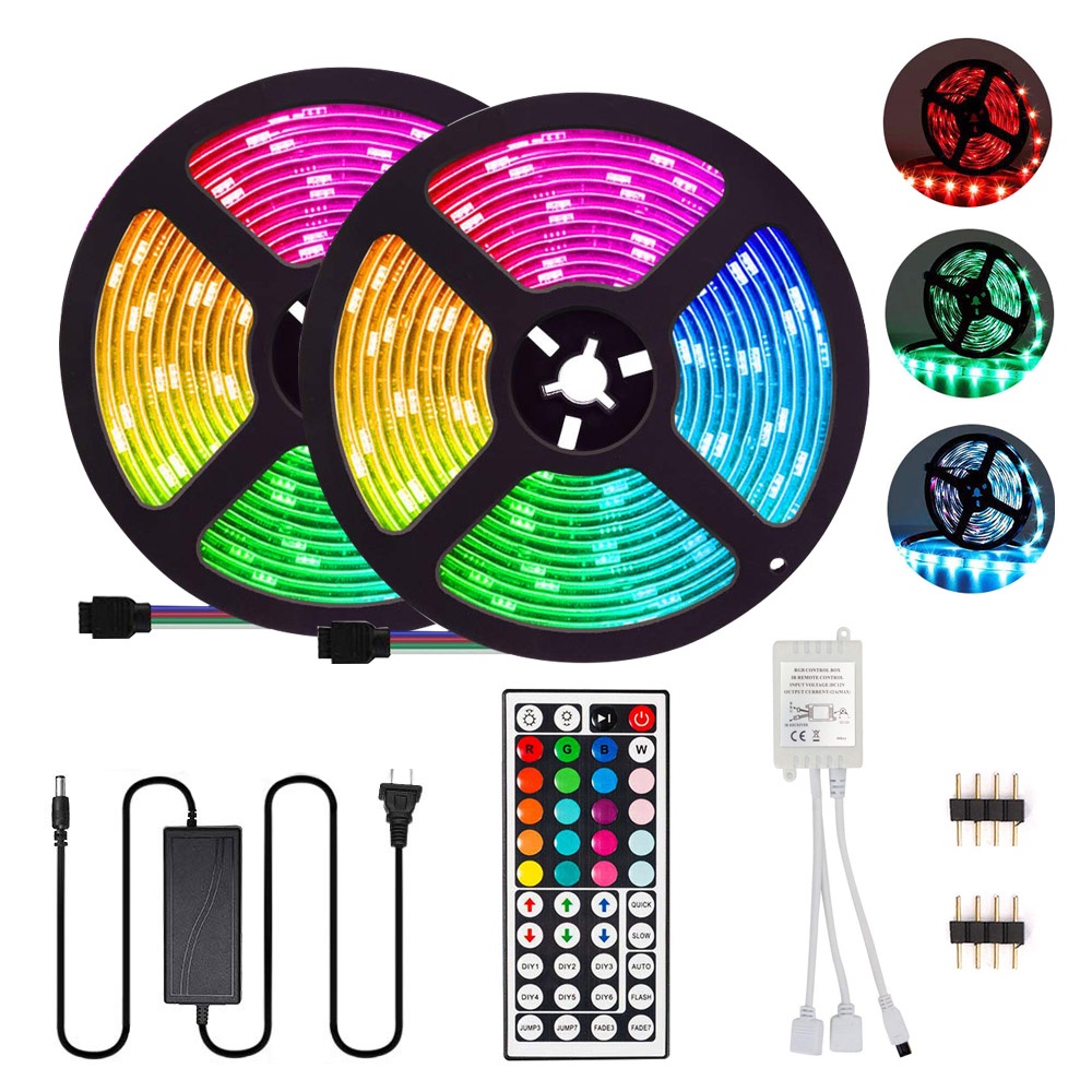 Jual HA LED Strip 5050 Fullset 10 Meter Lampu Lamp Dekorasi Ruangan ...