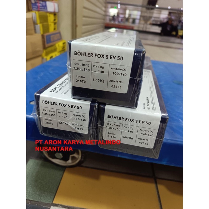 Jual Kawat Las Stick Bohler Fox S Ev50 E7018-H4R | Shopee Indonesia