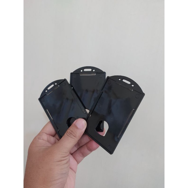 Jual CASING / HOLDER WADAH ID CARD HITAM | Shopee Indonesia