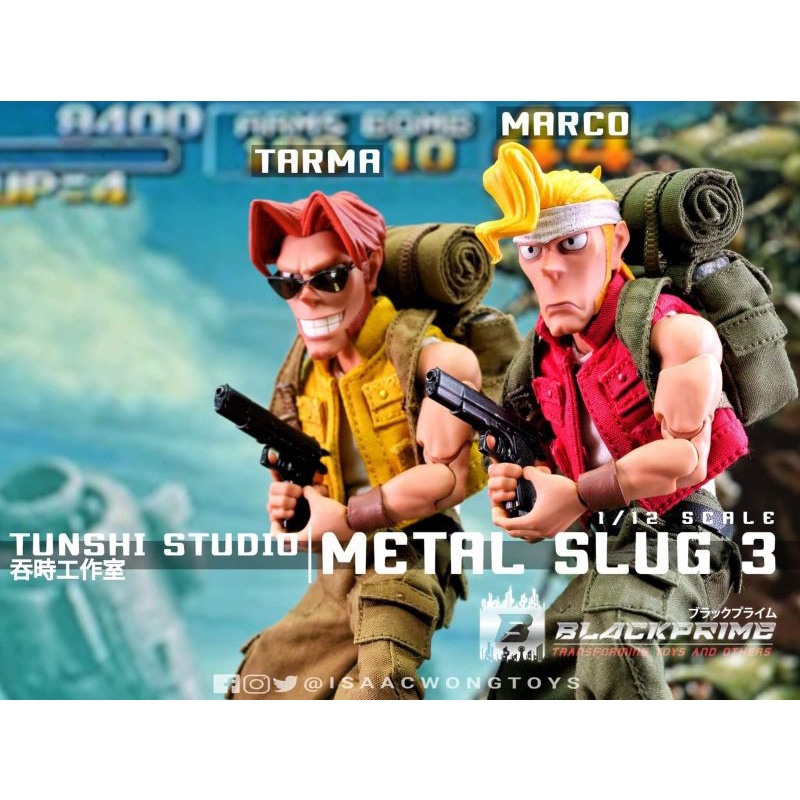 Jual Tunshi Studio Metal Slug 3 Marco Rossi / Tarma Roving 1/12 Figure ...