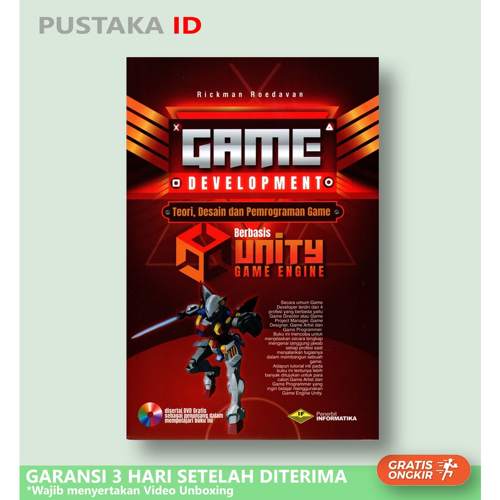 Jual Buku Game Development Teori Desain Dan Pemrograman Game - Original ...