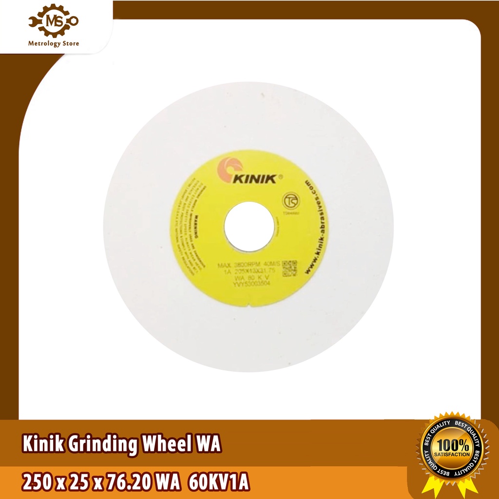 Jual Kinik Grinding Wheel WA 250 x 25 x 76.20 WA 60KV1A | Shopee Indonesia