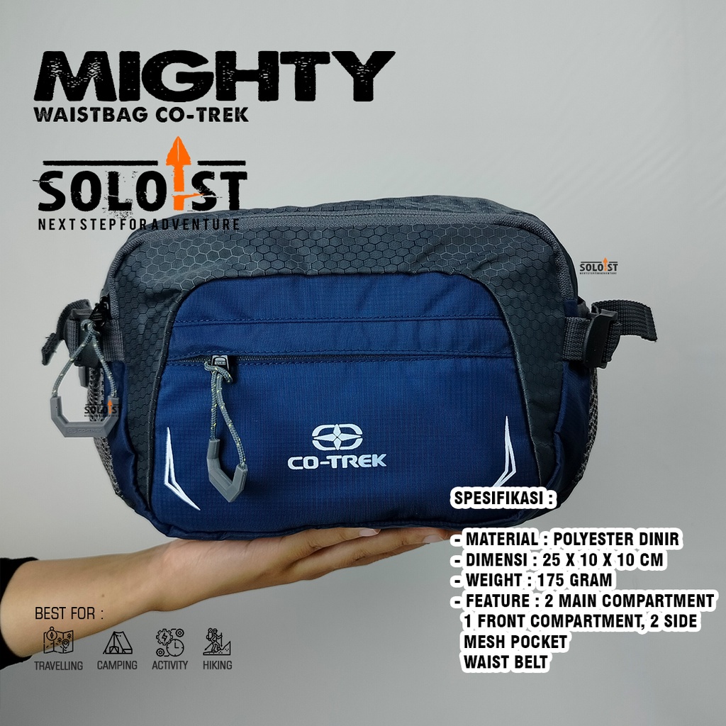 Jual WAISTBAG MIGHTY COTREK TAS SELEMPANG CO-TREK ADVENTURE | Shopee ...