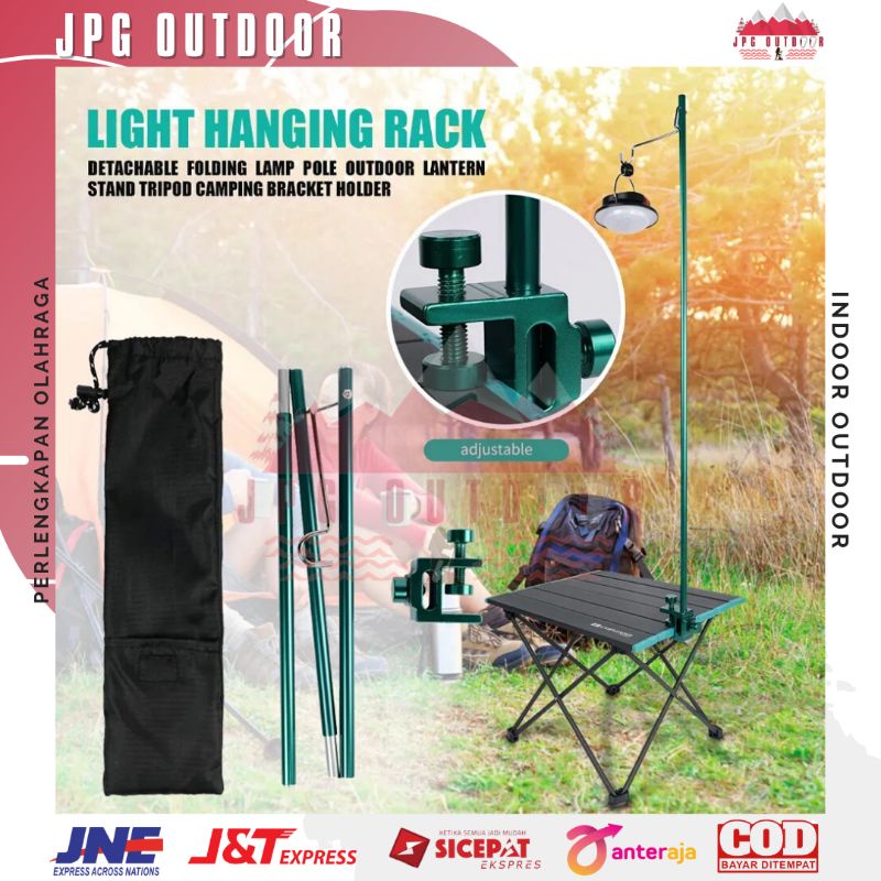 Jual Hanging Lamp Tiang Lampu Lentera Camping Outdoor Portable plus ...