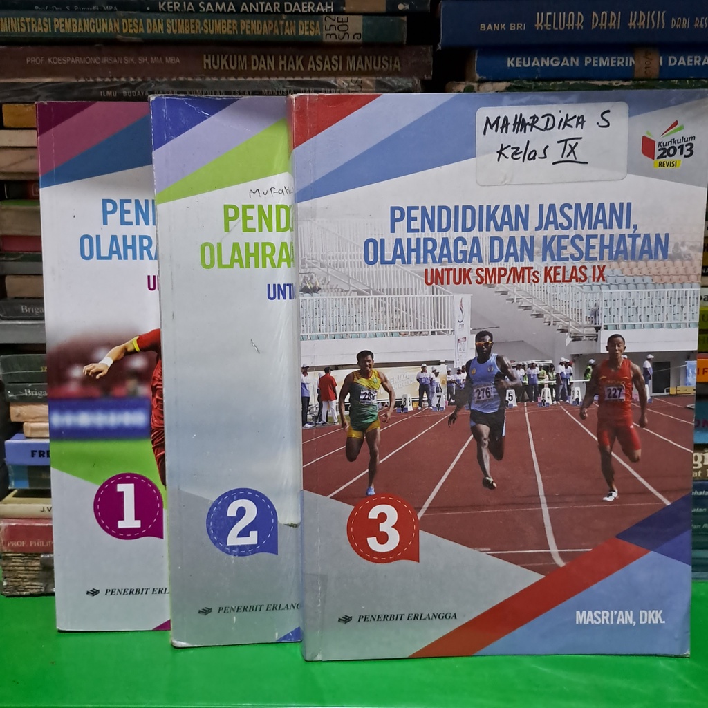 Jual PENDIDIKAN JASMANI,OLAHRAGA DAN KESEHATAN KELAS 1/2/3 SMP ERLANGGA BEKAS | Shopee Indonesia
